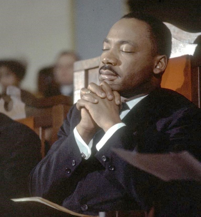 MLK Praying | MCCDC - Metropolitan Community Church of Washington DC